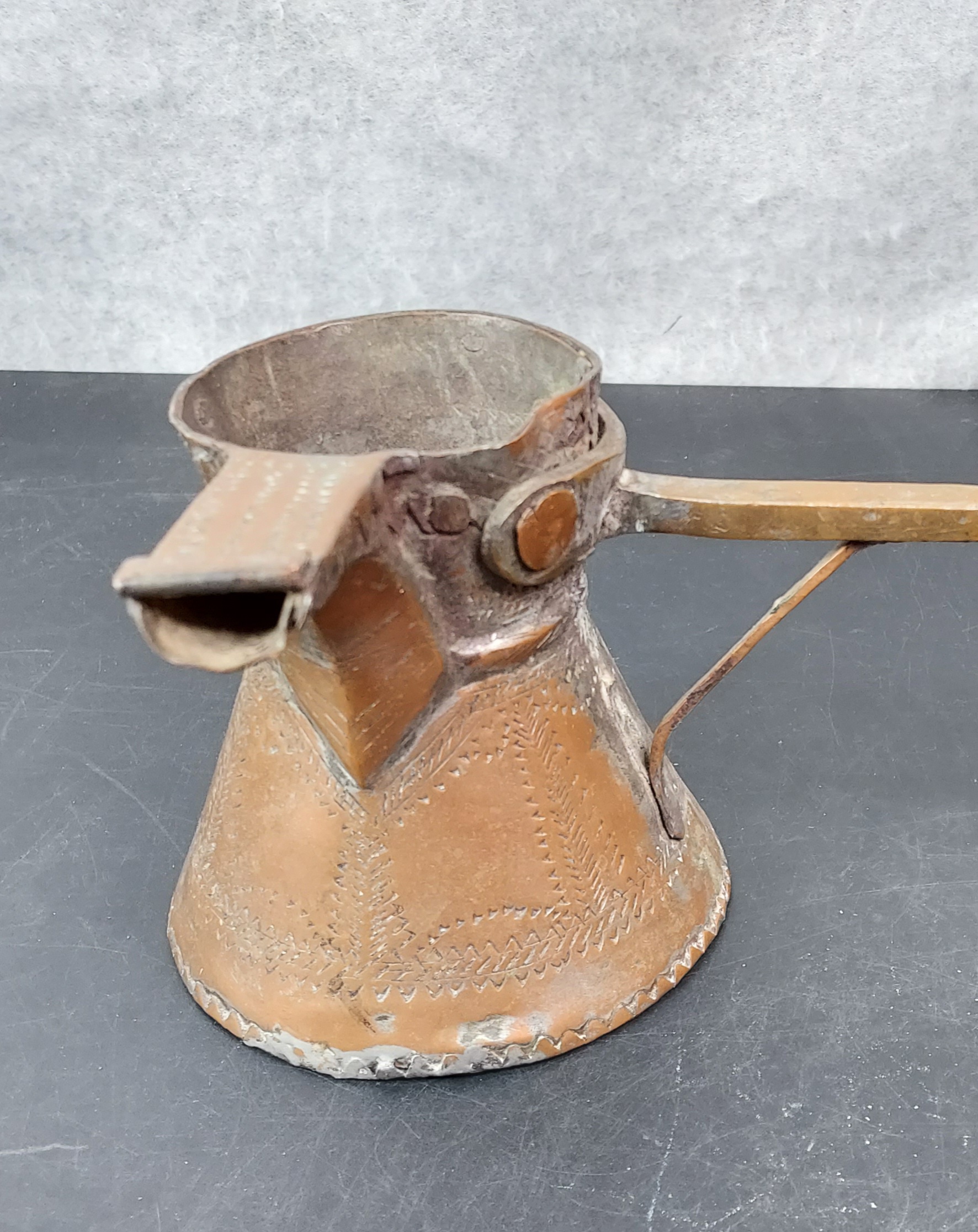 Vintage Copper Coffee Pot | Abba House Thrift Store of Perry, GA