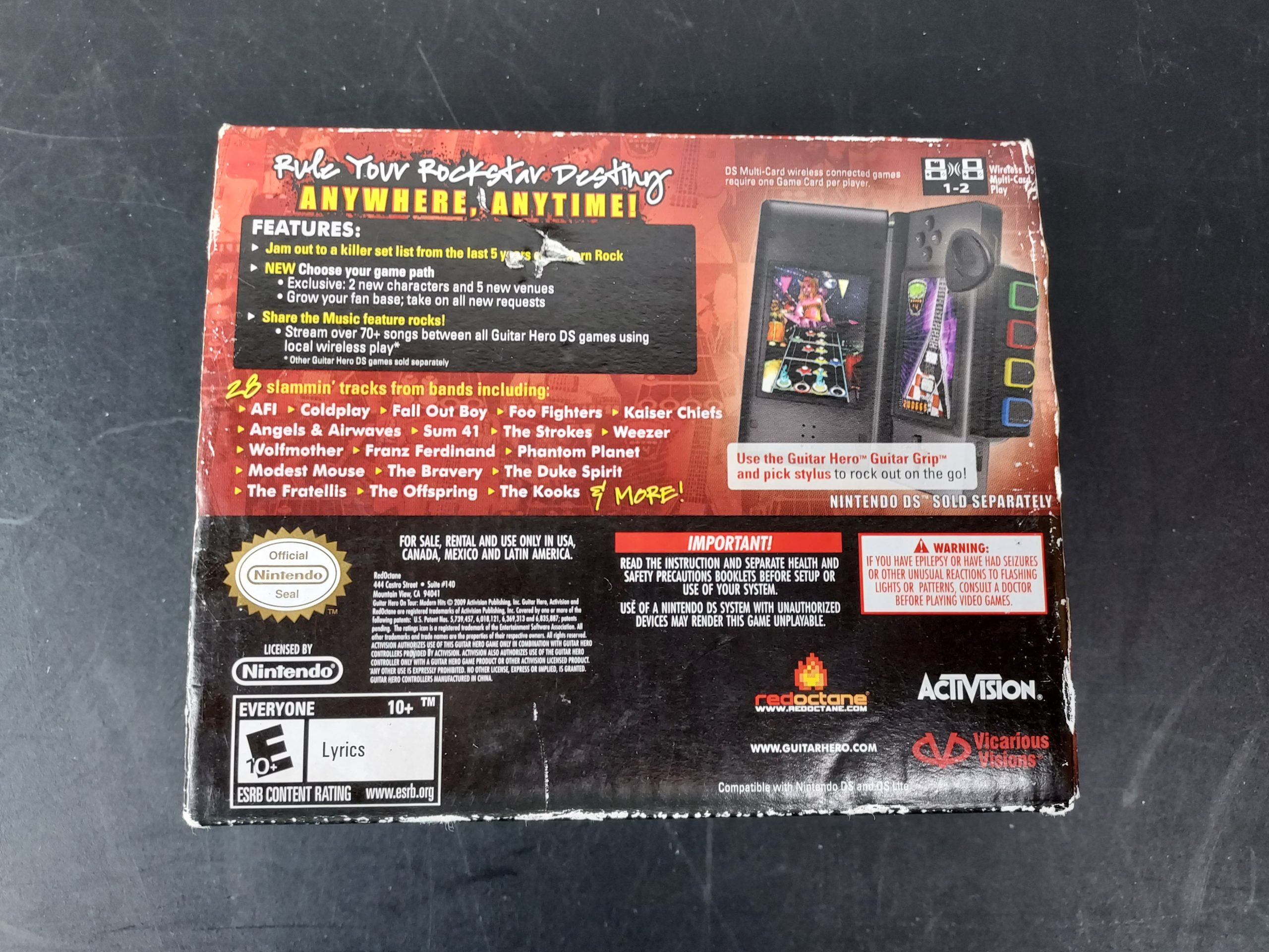 Guitar Hero for Nintendo DS | Abba House Thrift Store of Perry, GA