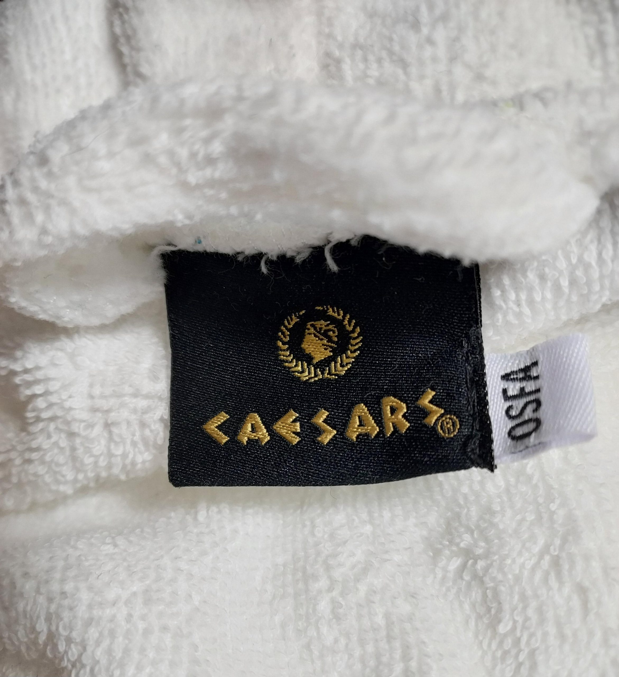 Caesars Palace Las Vegas Terry Cloth Bathrobe | Abba House Thrift Store ...